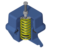 Spring Type Mounts - Enclosed Spring Mounts - MS1-HD | ISL | Isolated ...