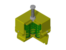 Spring Type Mounts - Offshore Enclosed Spring Mount - OSM4F-HD | ISL ...