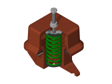 Spring Type Mounts - Offshore Enclosed Spring Mount - OSM1-HD | ISL ...